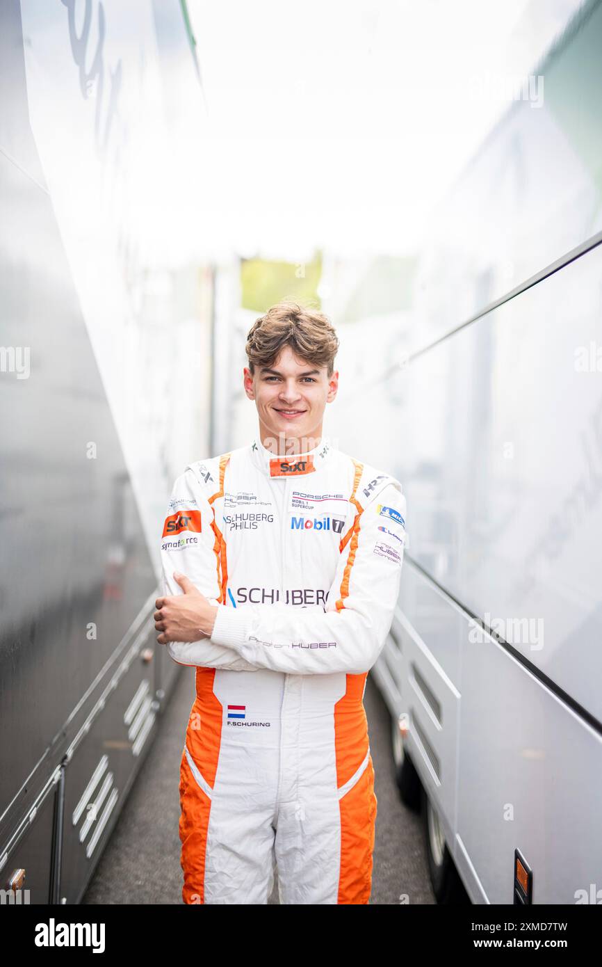 Spa-Francorchamps, Belgium. 25th July, 2024. #43 Flynt Schuring (NL ...