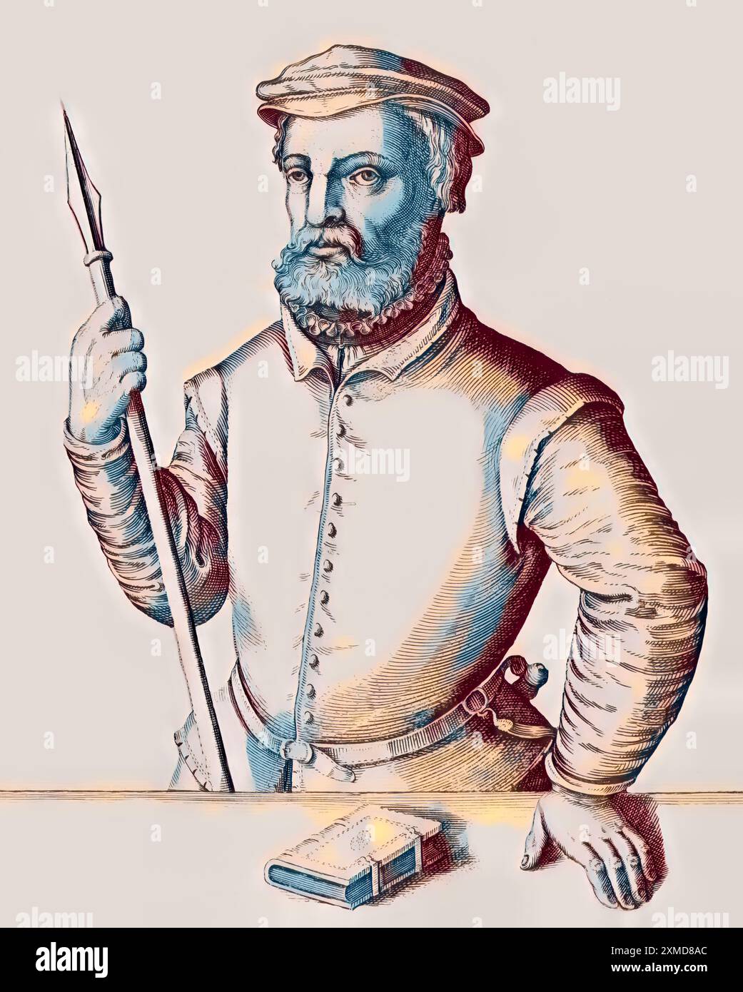 Portrait of Jan Matthys, Anabaptist leader of the Münster Rebellion ...