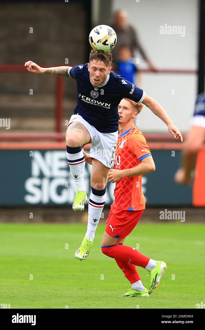 27th July 2024; Carnegie Fuels Stadium at Glebe Park, Brechin, Scotland ...