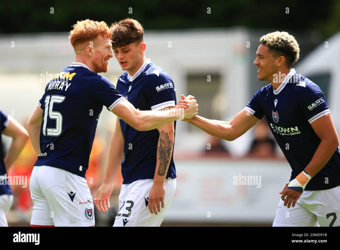 27th July 2024; Carnegie Fuels Stadium at Glebe Park, Brechin, Scotland ... 27th July 2024; Carnegie Fuels Stadium at Glebe Park, Brechin, Scotland ...