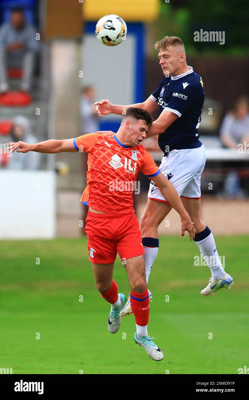 27th July 2024; Carnegie Fuels Stadium at Glebe Park, Brechin, Scotland ...