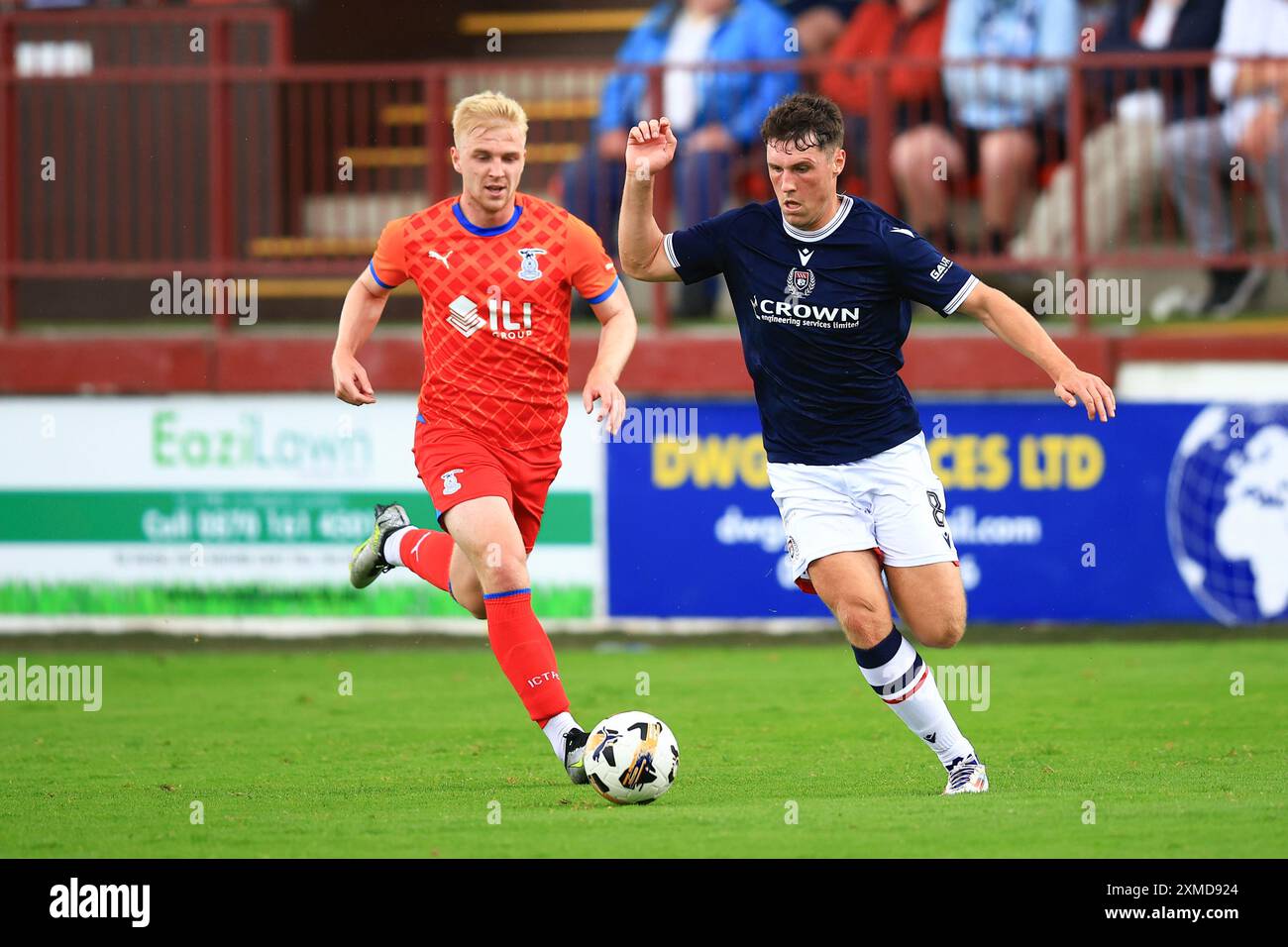 27th July 2024; Carnegie Fuels Stadium at Glebe Park, Brechin, Scotland ...
