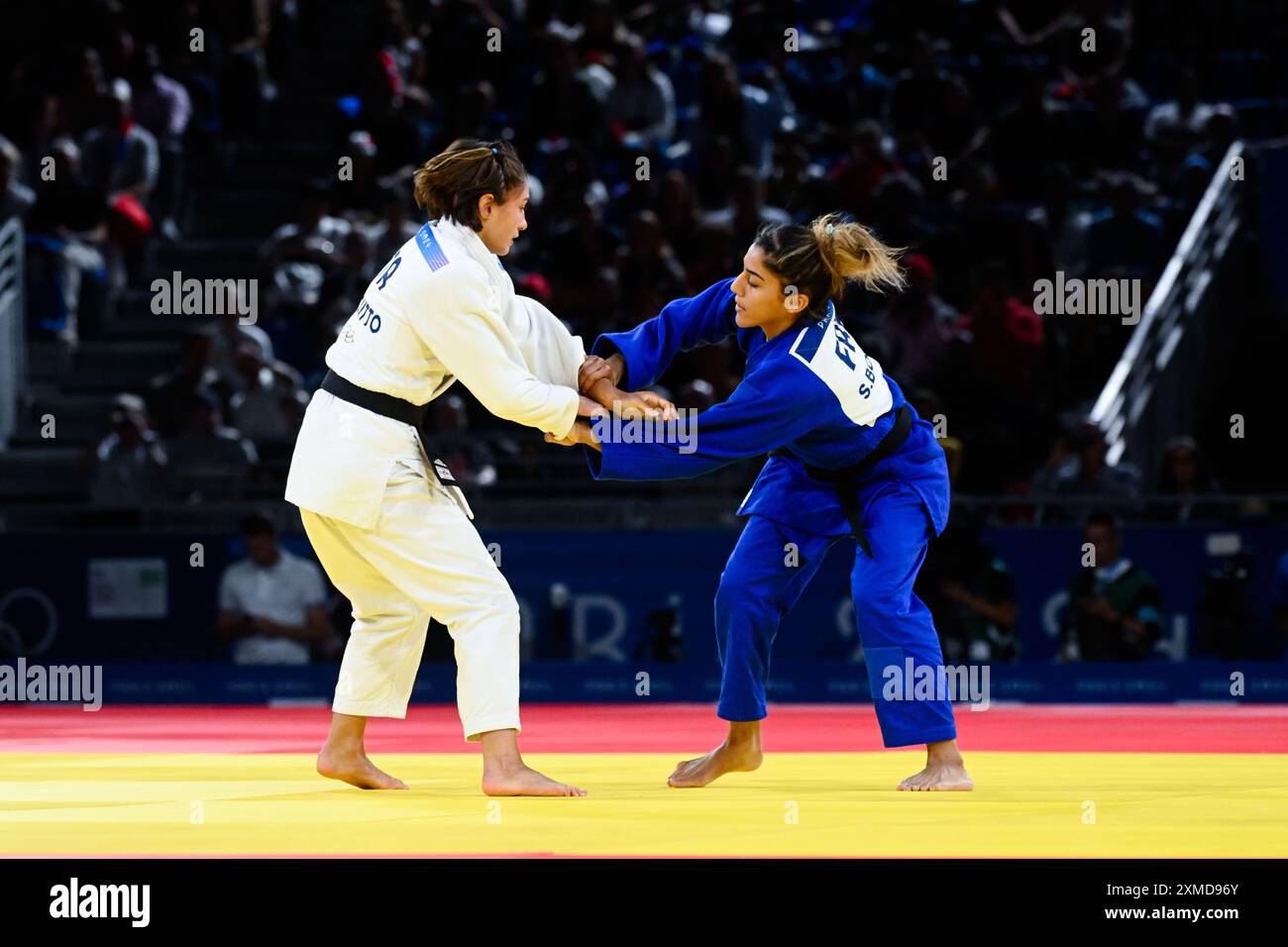Shirine Boukli ( France ) vs Assunta Scutto ( Italy ), Judo, Women -48 ...
