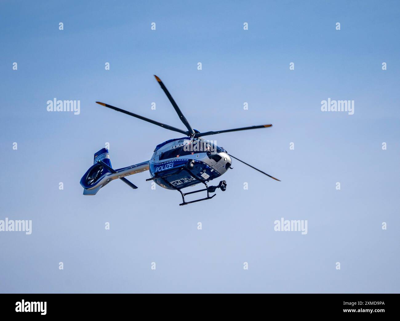 Police helicopter, Airbus Helicopters H145, of the North Rhine ...