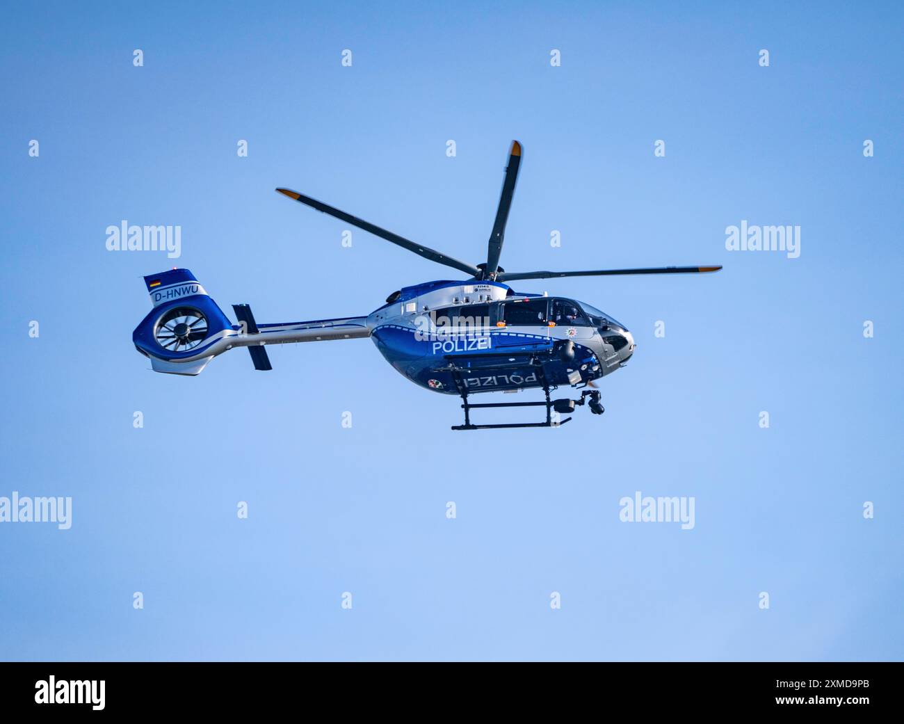 Police helicopter, Airbus Helicopters H145, of the North Rhine ...