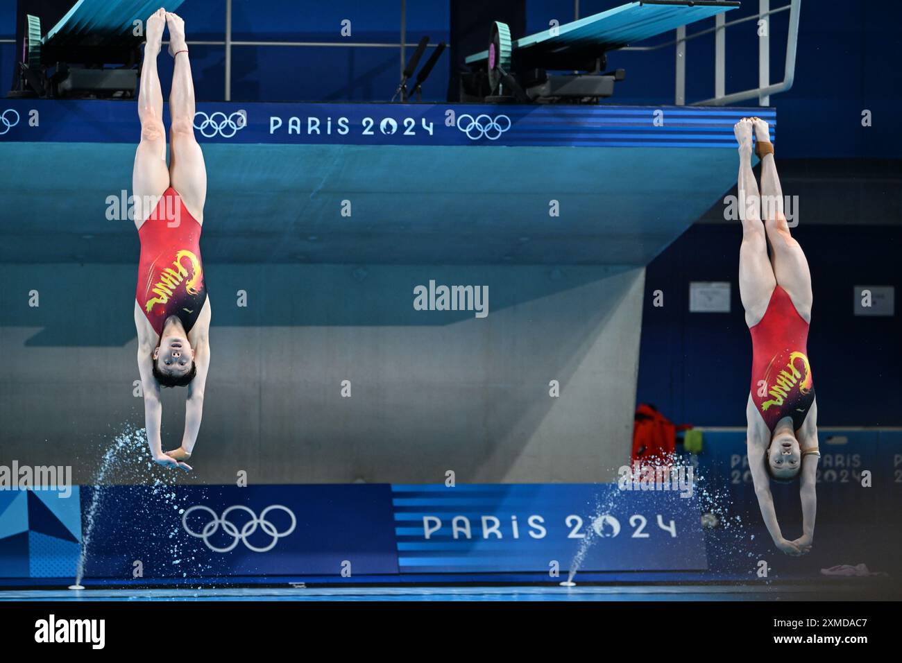27th July 2024; Paris Olympic Games, Paris, France, Day 2; Womens 3m ...