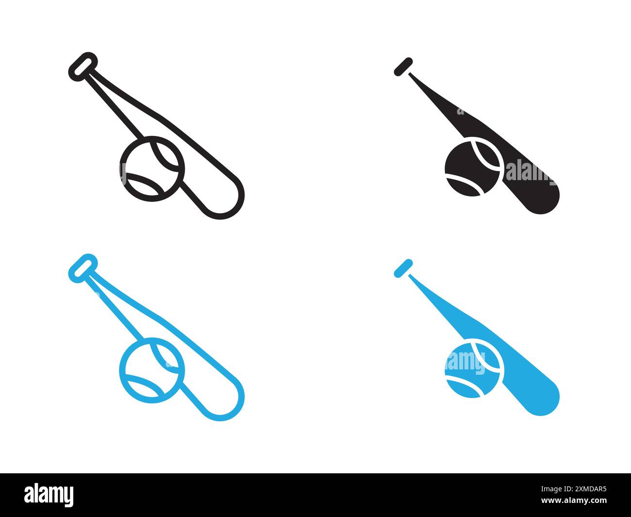 Baseball icon outline style hi-res stock photography and images - Alamy