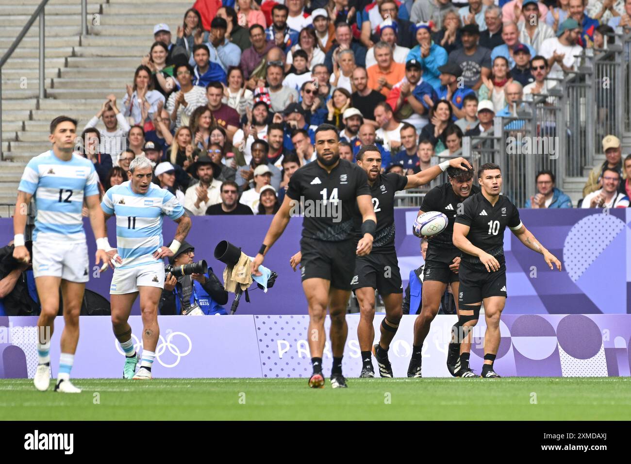 Saint Denis, France. 27th July, 2024. Brady Rush (New Zealand) - Moses ...