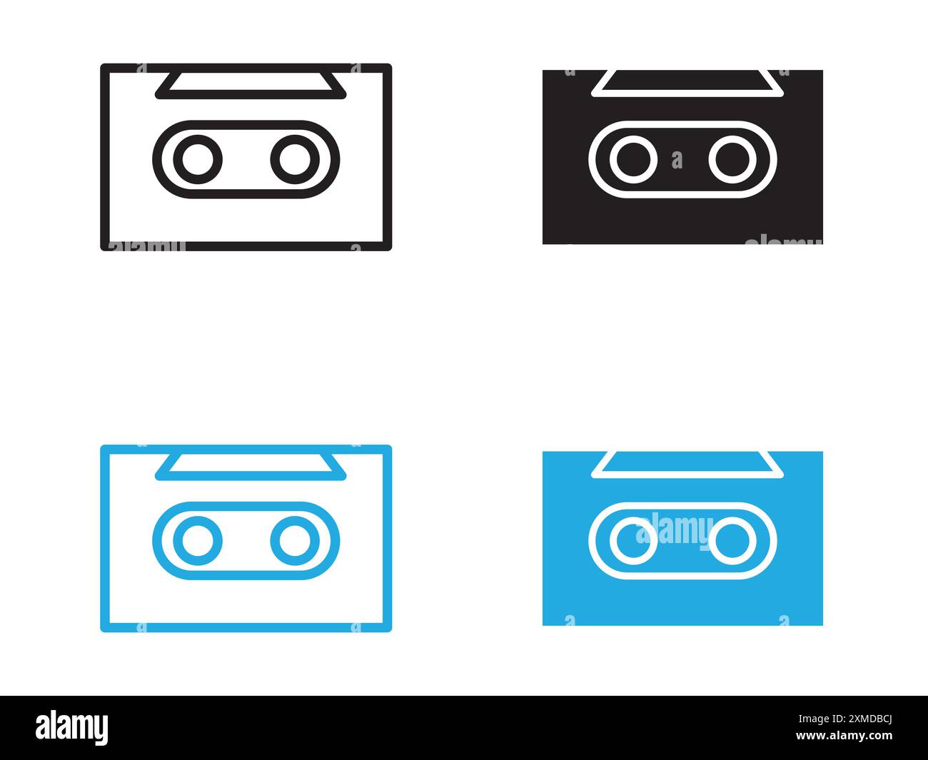White mix tape Stock Vector Images - Alamy
