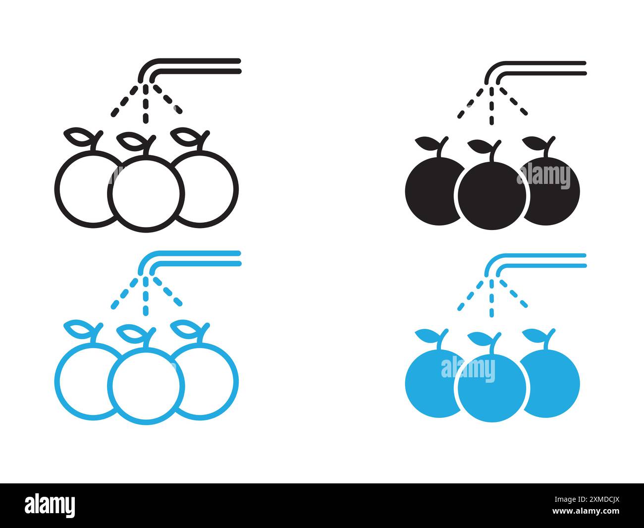 Apple fruit disease Stock Vector Images - Alamy