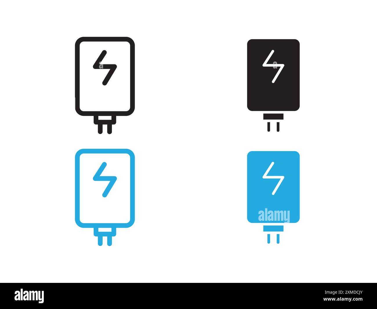 Electric heating boiler icon vector line logo mark or symbol set ...