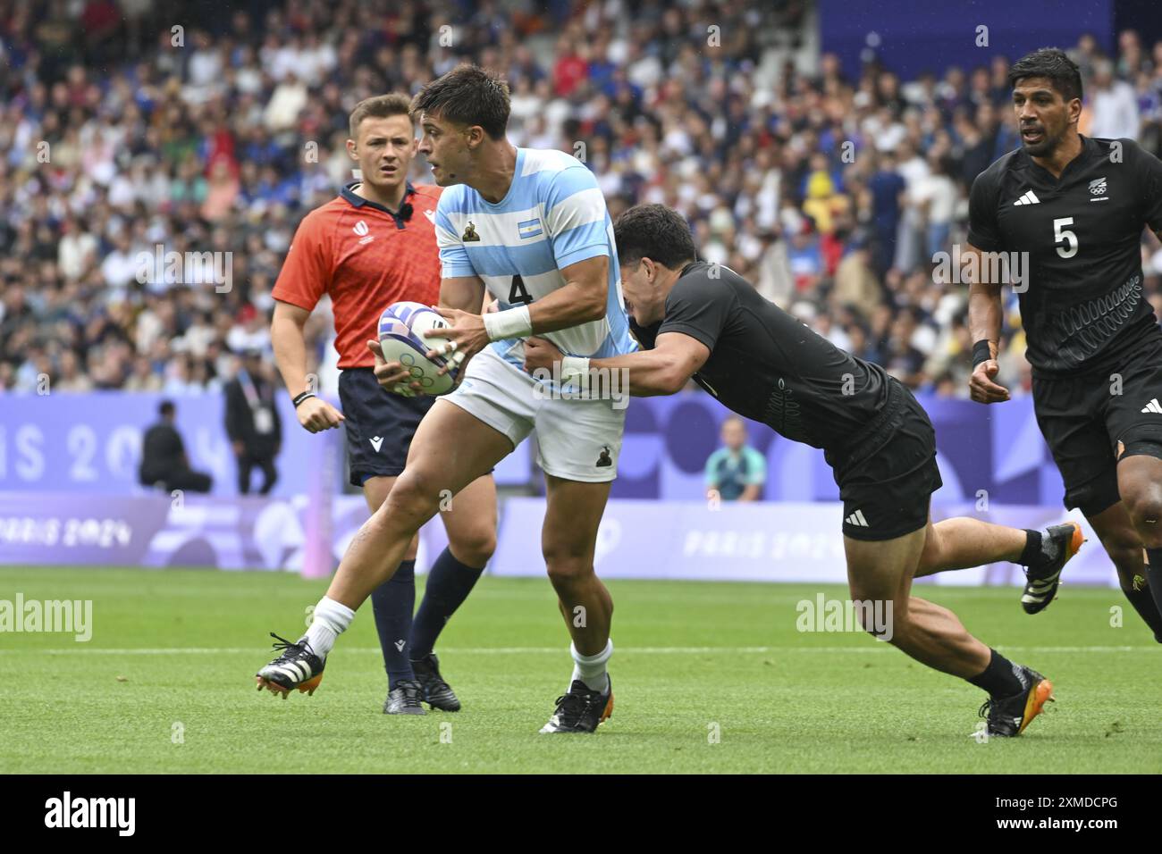 Matteo Graziano (Argentina), Rugby Sevens, Men's Semi-final between New ...