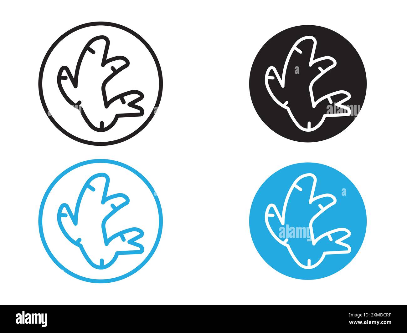 ginger icon vector line logo mark or symbol set collection outline ...