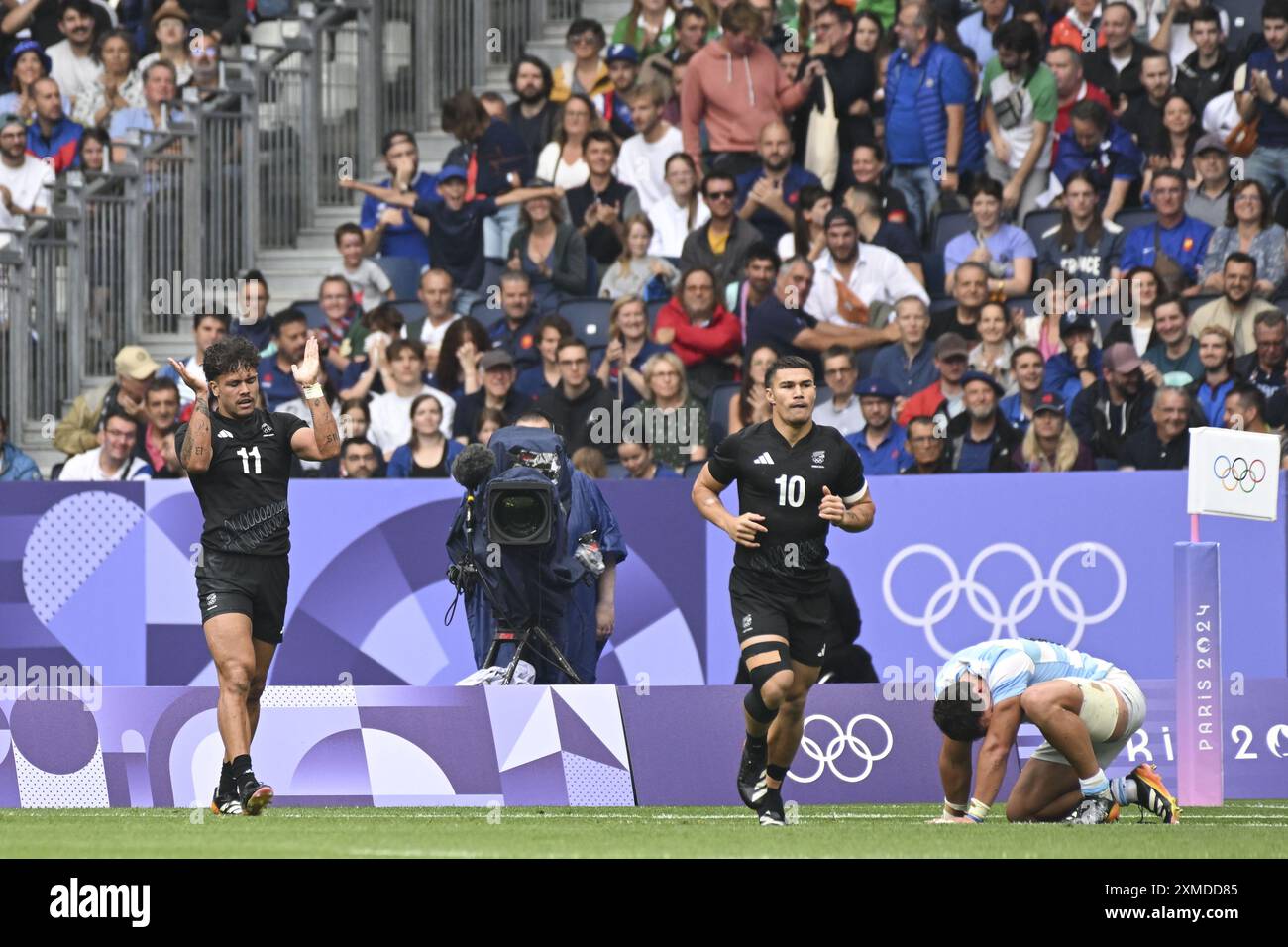 Moses Leo (New Zealand) and Tepaea Cook-Savage (New Zealand), Rugby ...