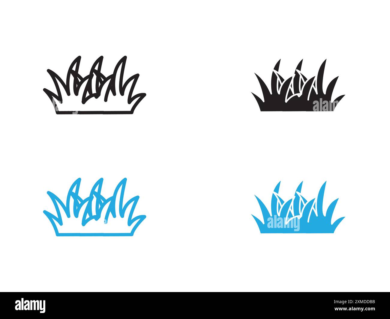 Grass icon hi-res stock photography and images - Alamy