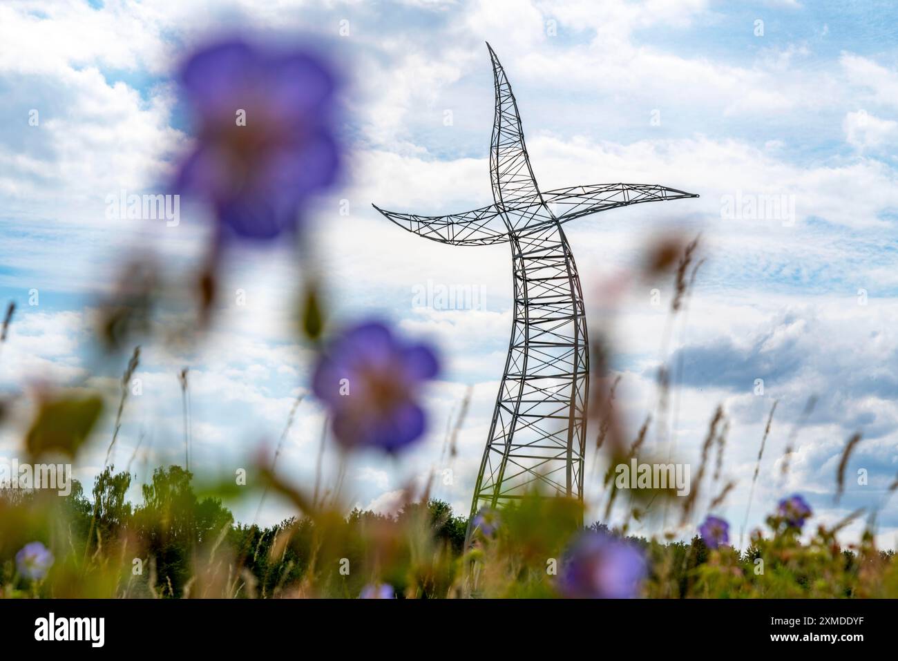 Emscherkunst, artwork Zauberlehrling by the Berlin artist group Inges ...
