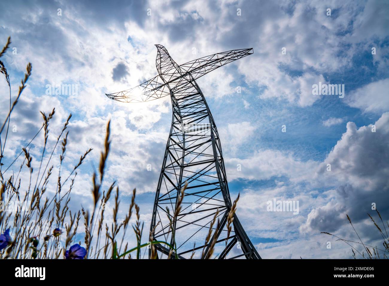 Emscherkunst, artwork Zauberlehrling by the Berlin artist group Inges ...