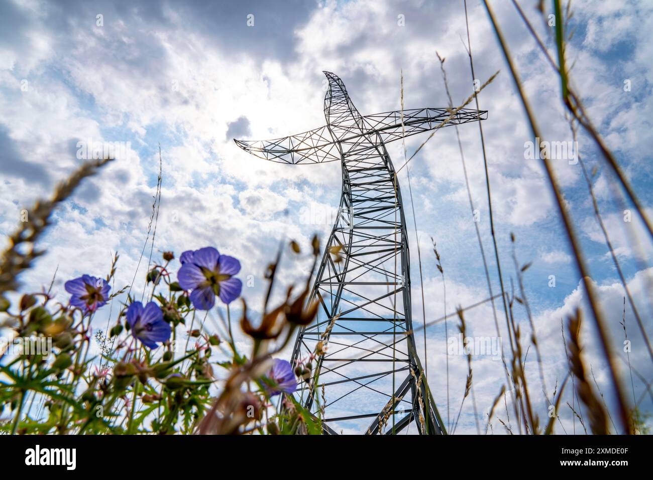 Emscherkunst, artwork Zauberlehrling by the Berlin artist group Inges ...