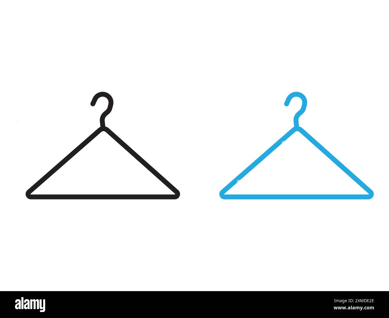 hanger icon (2) vector line logo mark or symbol set collection outline ...