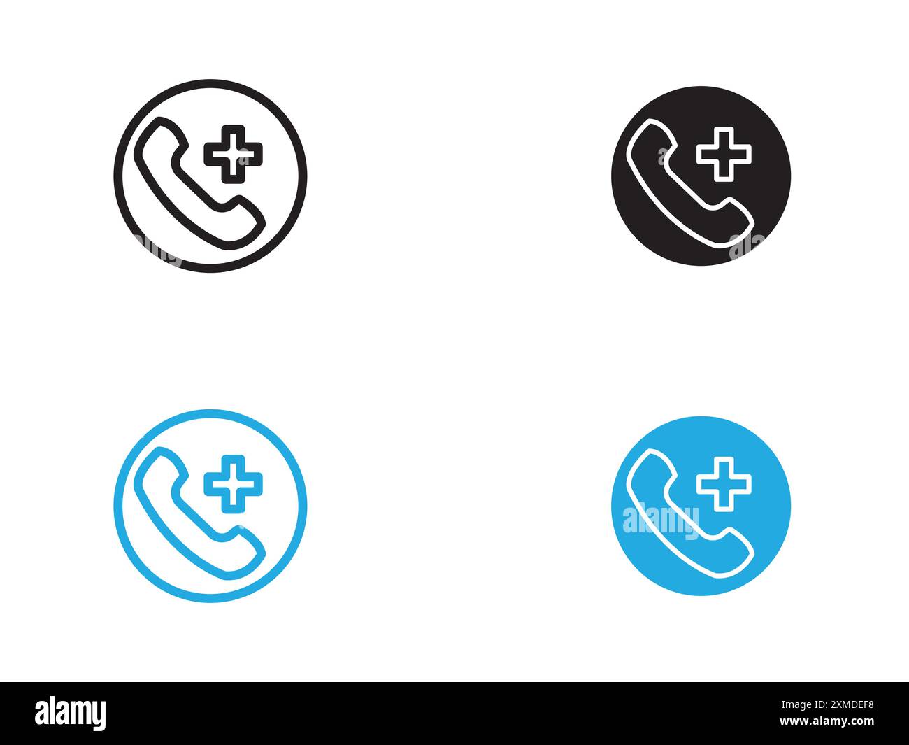 Medical help icon vector line logo mark or symbol set collection ...