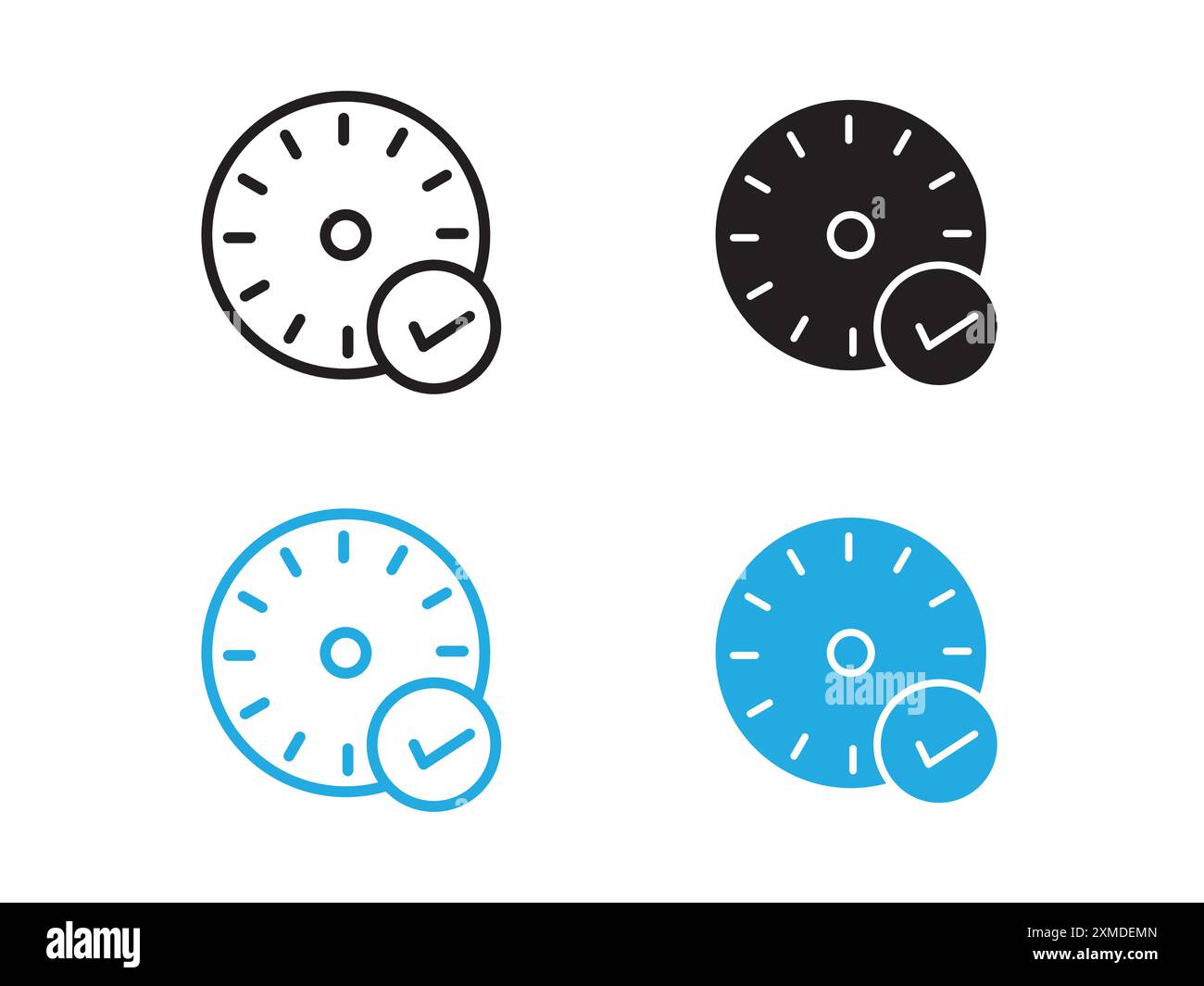 Approval icon solid Cut Out Stock Images & Pictures - Alamy