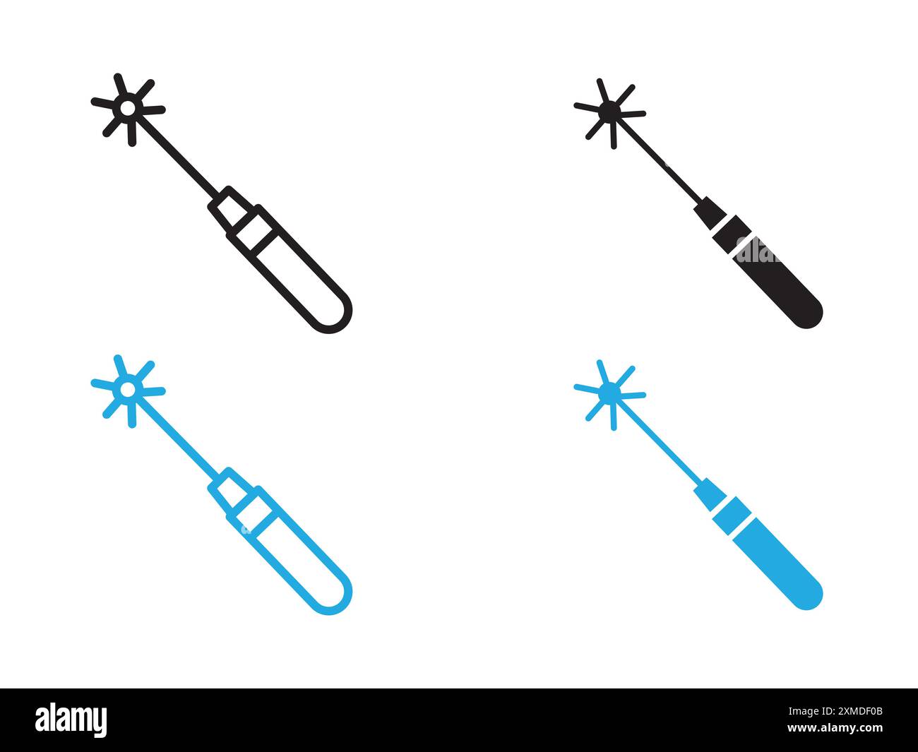 laser icon vector line logo mark or symbol set collection outline style ...