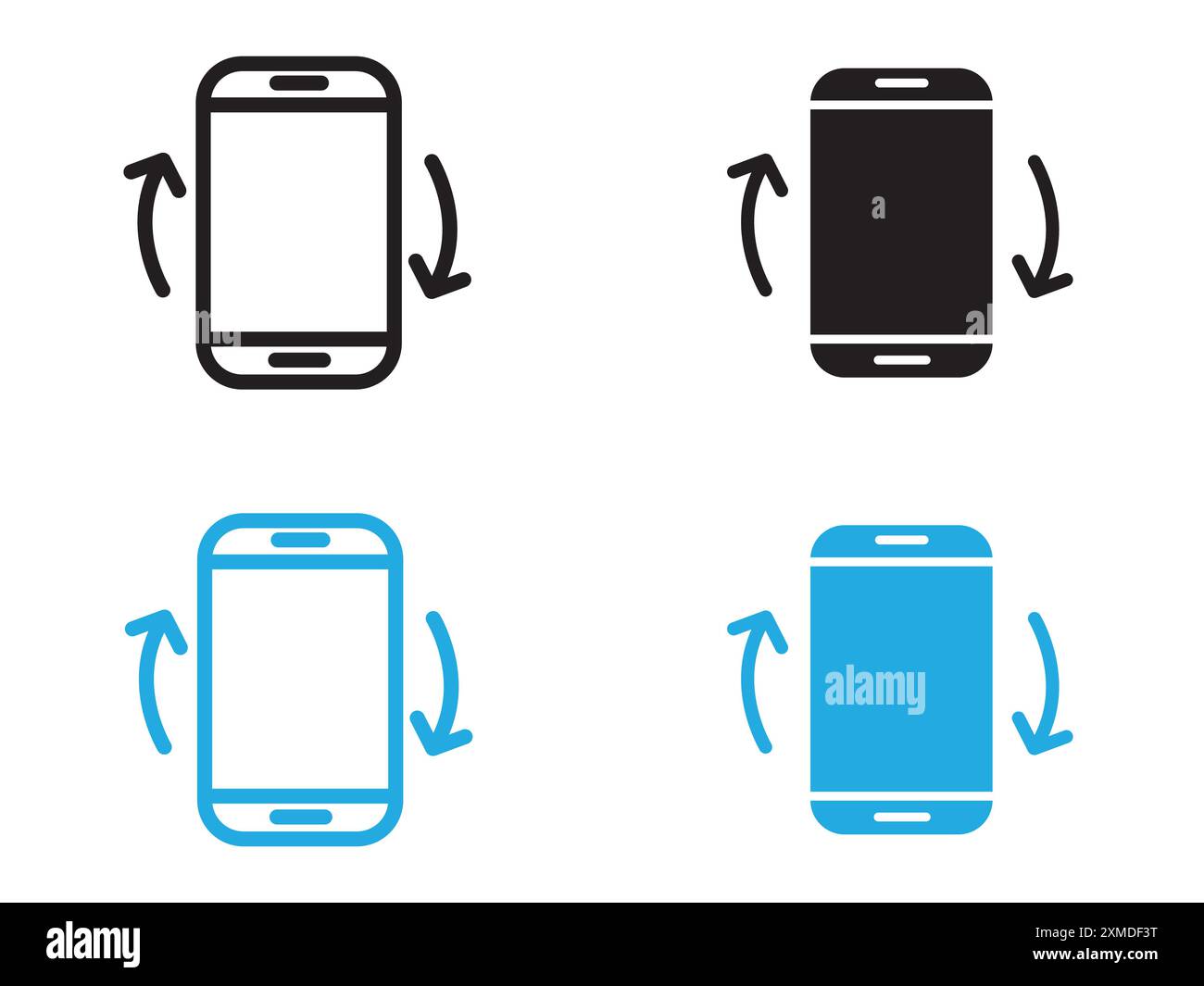 Using mobile icon outline hi-res stock photography and images - Alamy