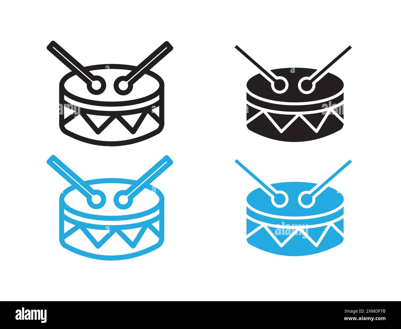 Orchestra snare drum Stock Vector Images - Alamy