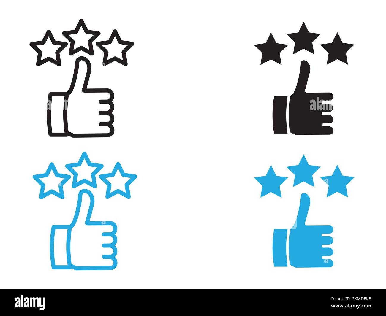 review icon vector line logo mark or symbol set collection outline ...