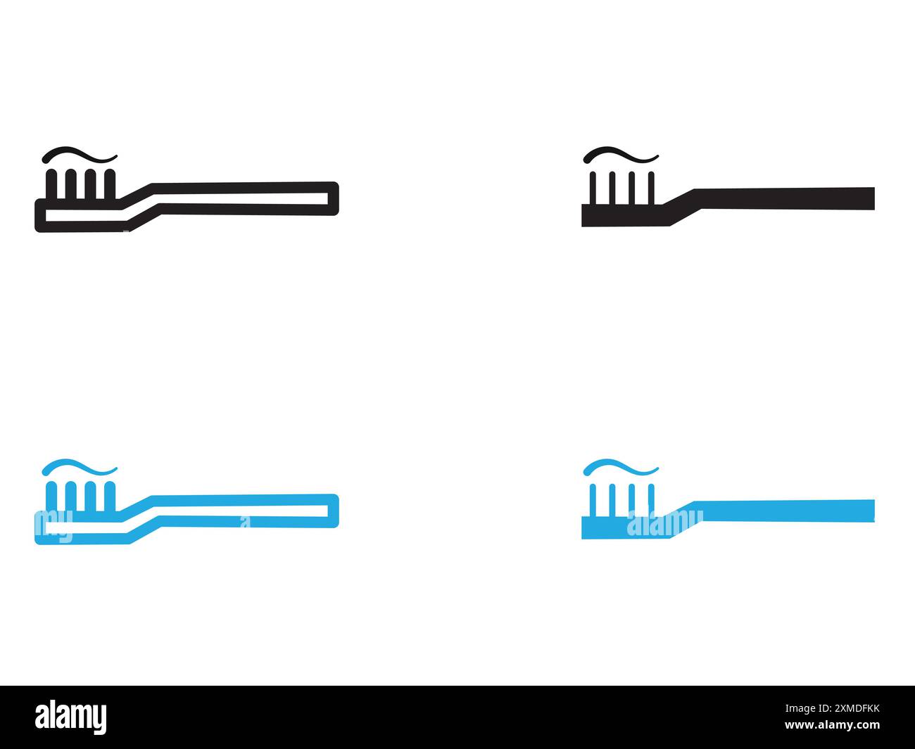 tooth brush icon vector line logo mark or symbol set collection outline ...