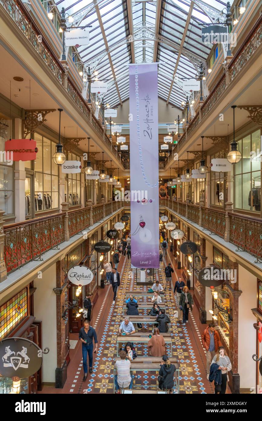 The Strand Arcade shopping center in Sydney, Australia, NSW Stock Photo ...