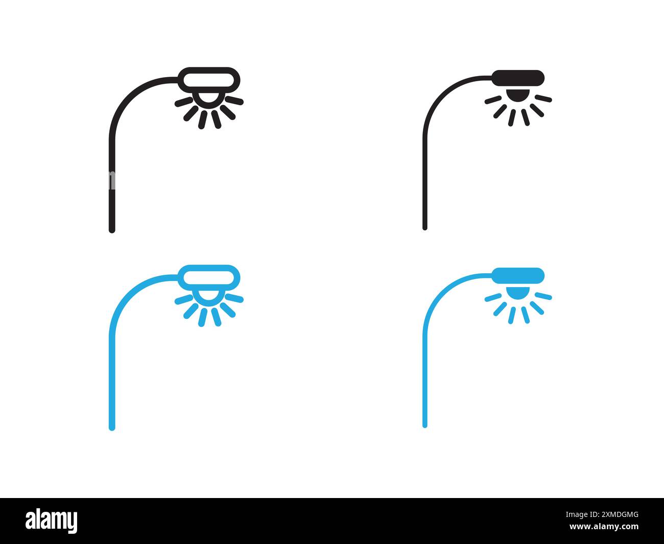 Old style traffic light Stock Vector Images - Alamy