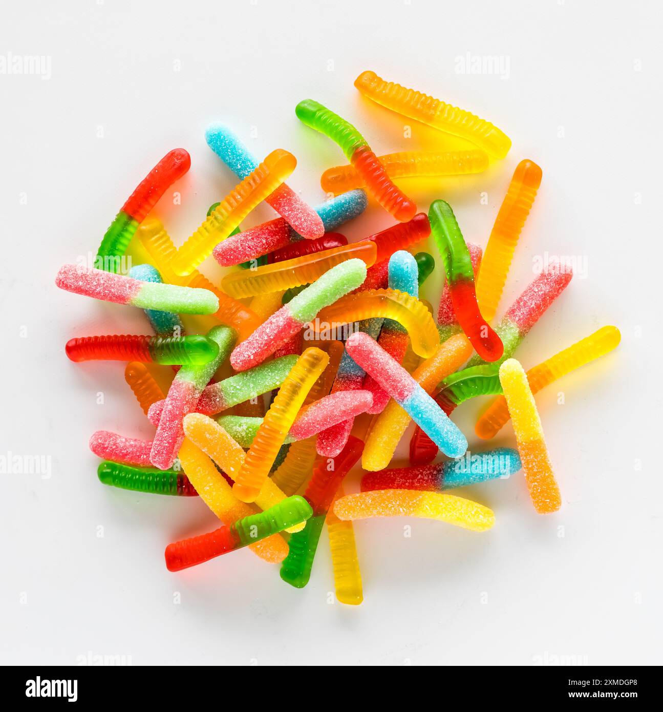 Neon gummy worms hi-res stock photography and images - Alamy