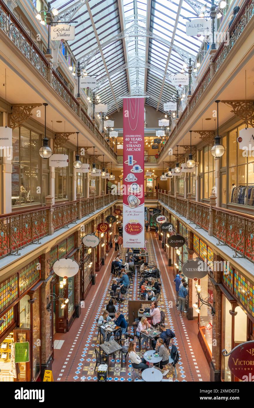 The Strand Arcade shopping center in Sydney, Australia, NSW Stock Photo ...