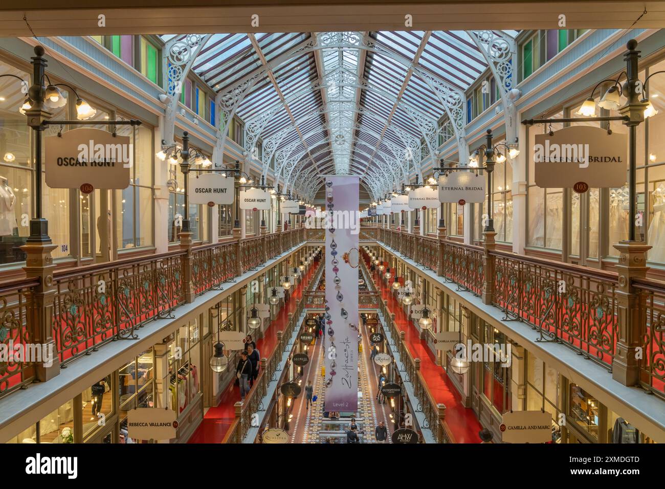 The Strand Arcade shopping center in Sydney, Australia, NSW Stock Photo ...