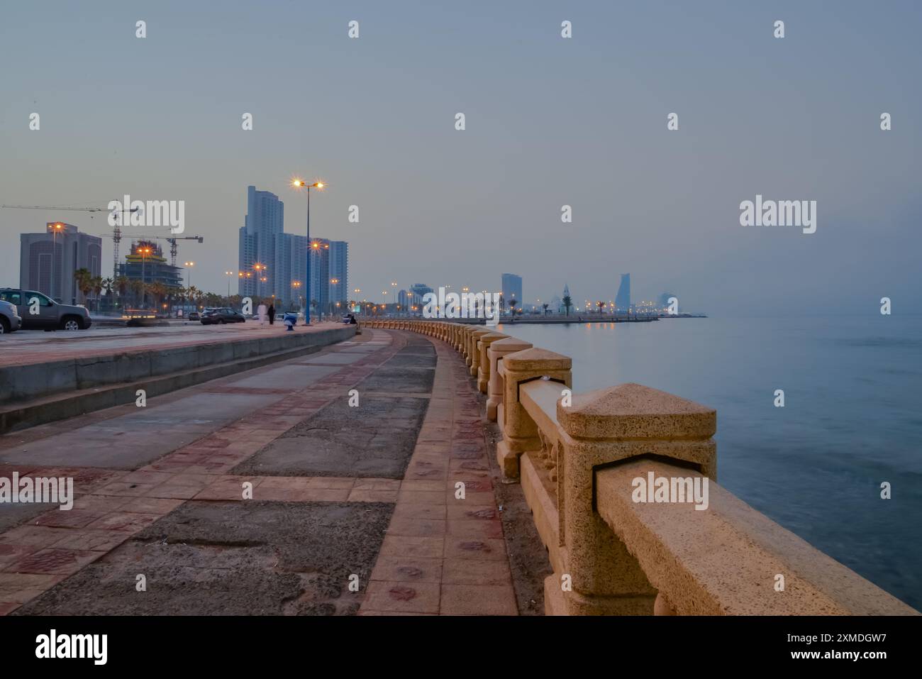 Morning View of Jeddah Corniche Area Stock Photo - Alamy