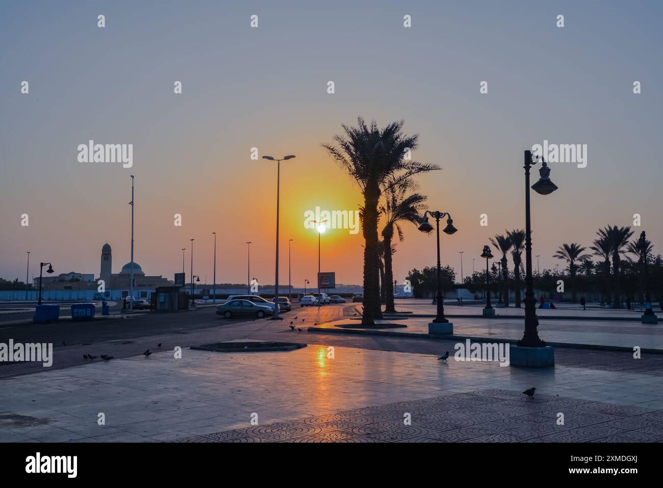 Morning View of Jeddah Corniche Area Stock Photo - Alamy