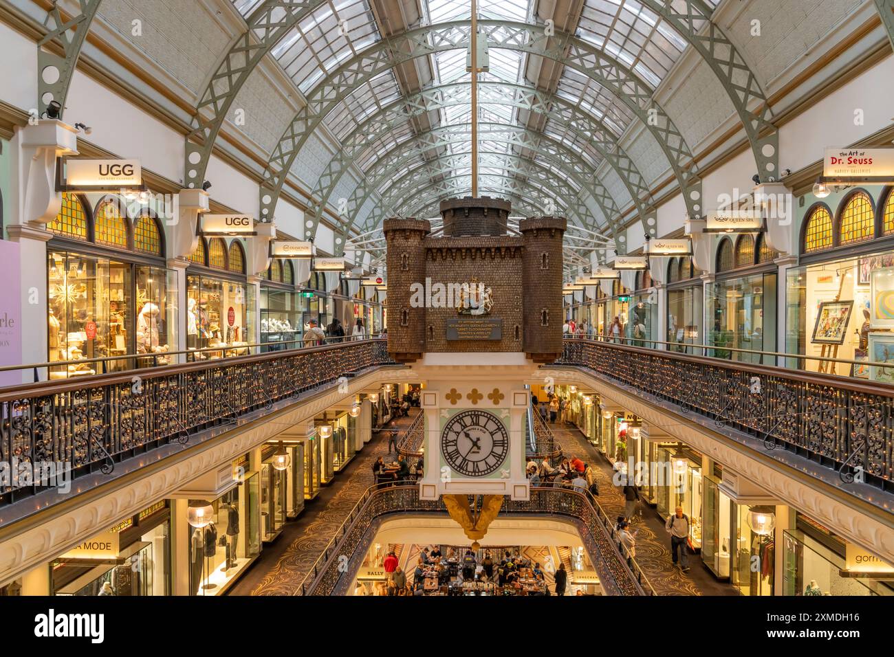 The Queen Elizabeth building shopping center architecture in Sydney ...