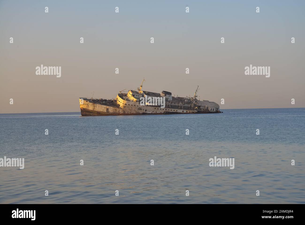 Al Fahad Ship Wreckage at Al Qattan Beach, Saudi Arabia Stock Photo - Alamy
