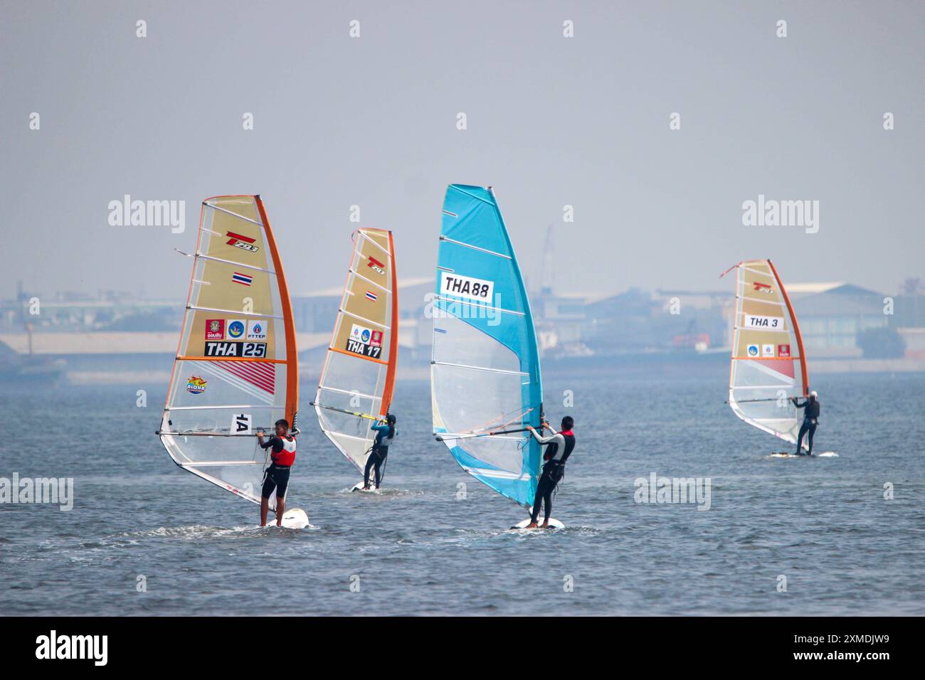 Jakarta, Indonesia, 27th Jun 2024 Techno 293 and Plus During Jakarta International Sailing ...
