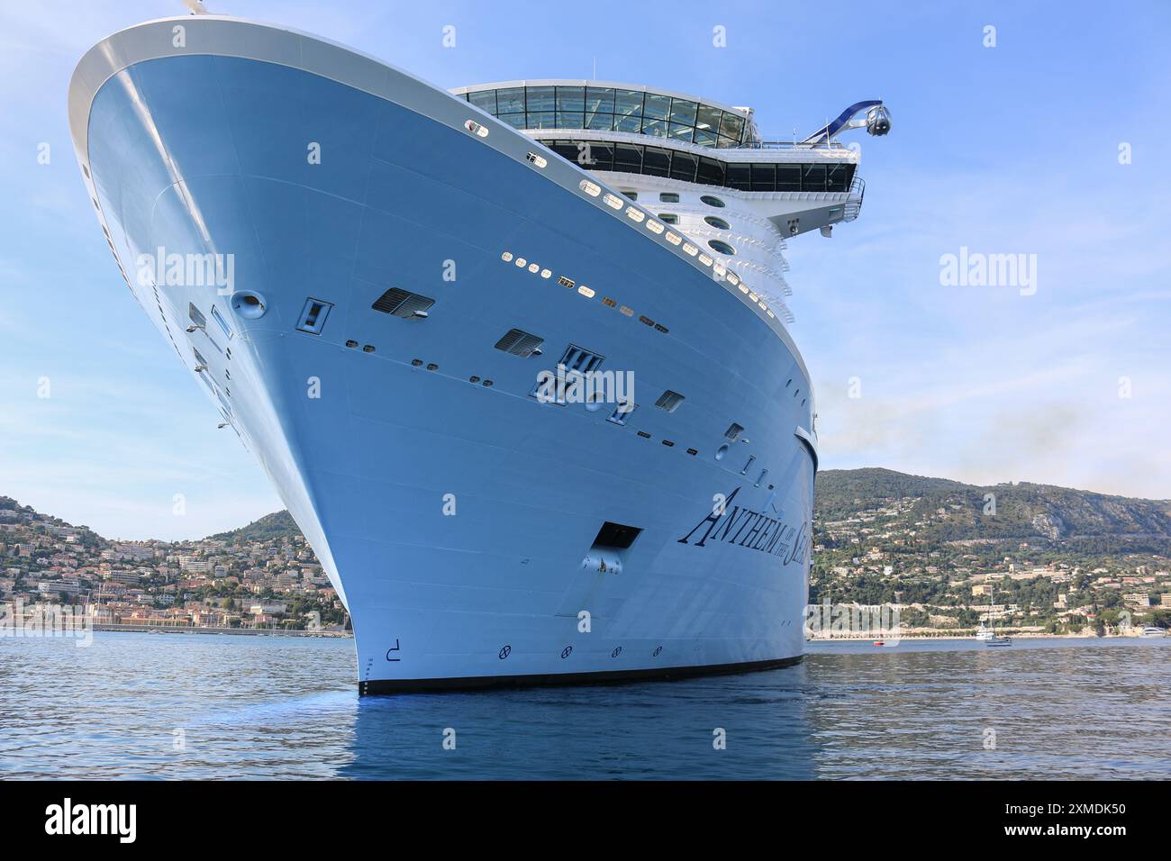 Nice, France : Royal Caribbean's ANTHEM OF THE SEAS in Villefranche sur ...