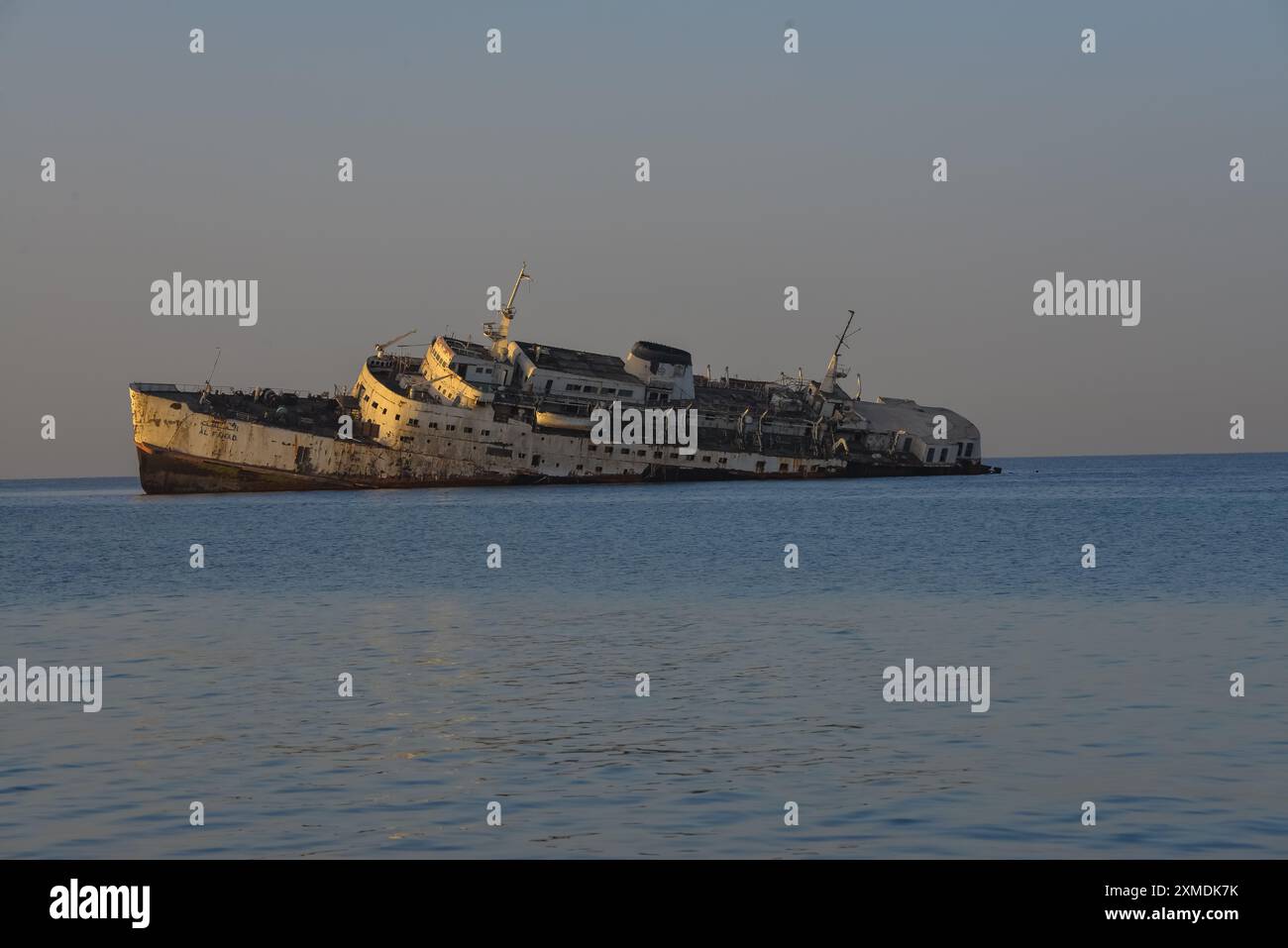 Al Fahad Ship Wreckage at Al Qattan Beach, Saudi Arabia Stock Photo - Alamy