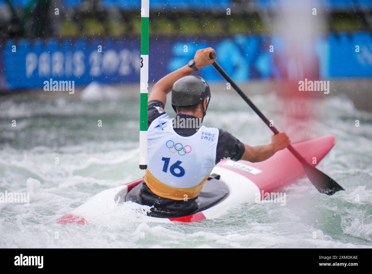 PARIS, FRANCE - JULY 27: Joris Otten competing in the Men's Single ...