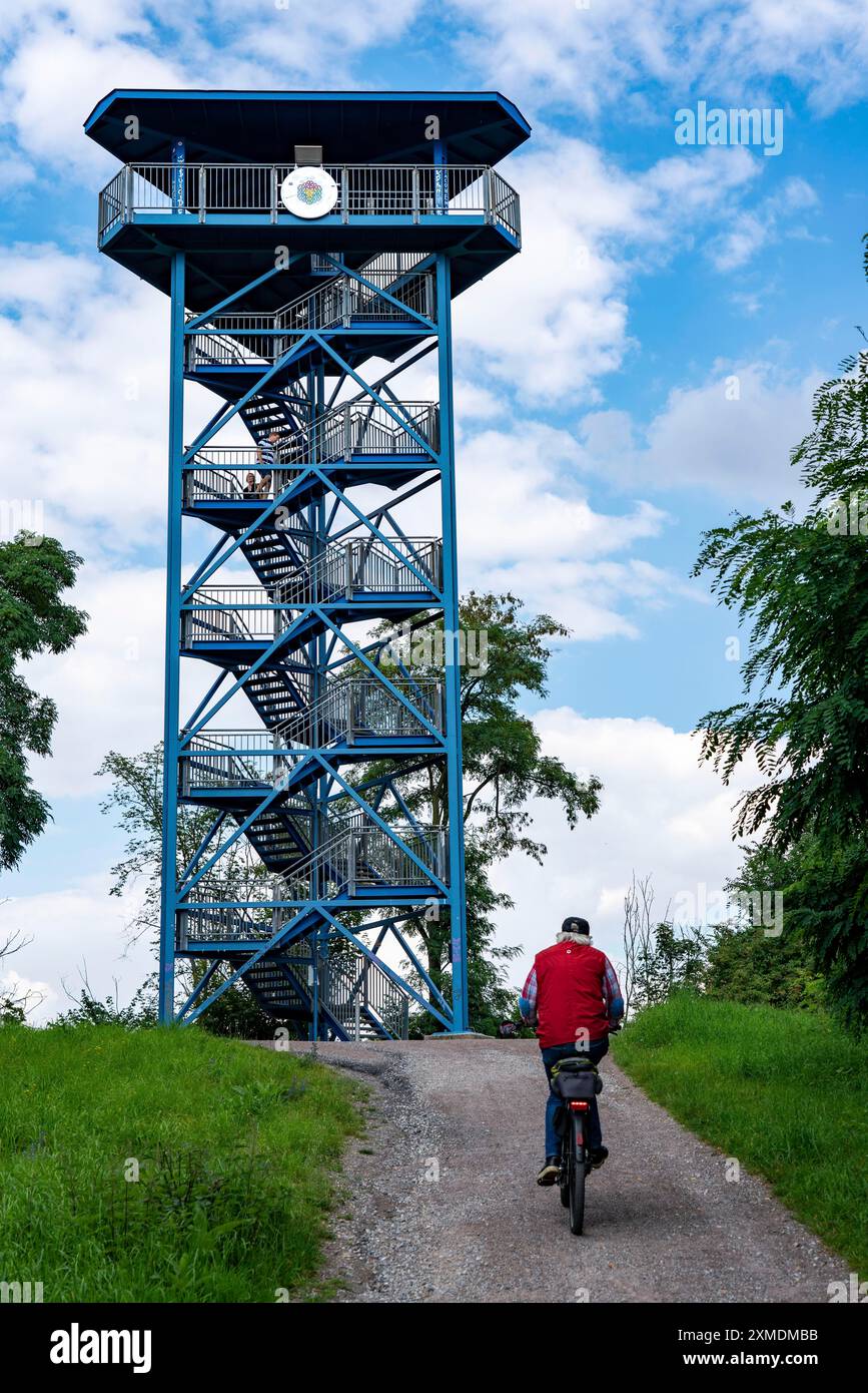 The Sechs-Seen-Platte, a local recreation area in the south of Duisburg ...