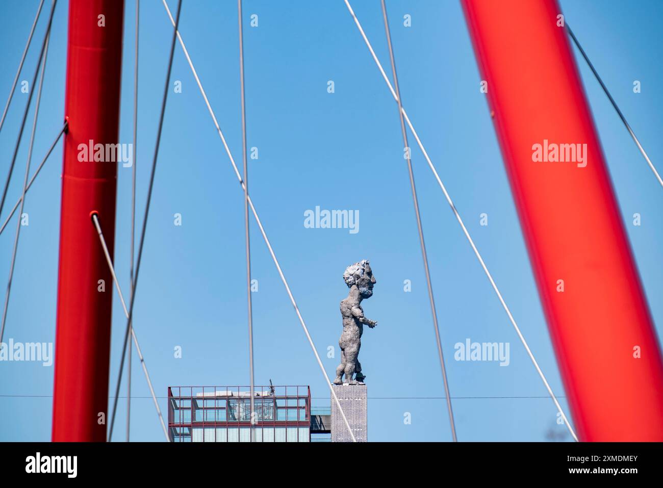 Nordsternpark, former site of the Nordstern colliery, Nordstern Tower ...