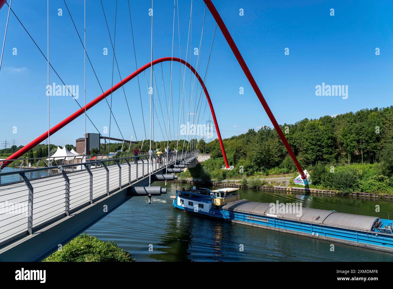 Nordsternpark, former site of the Nordstern colliery, double arch ...