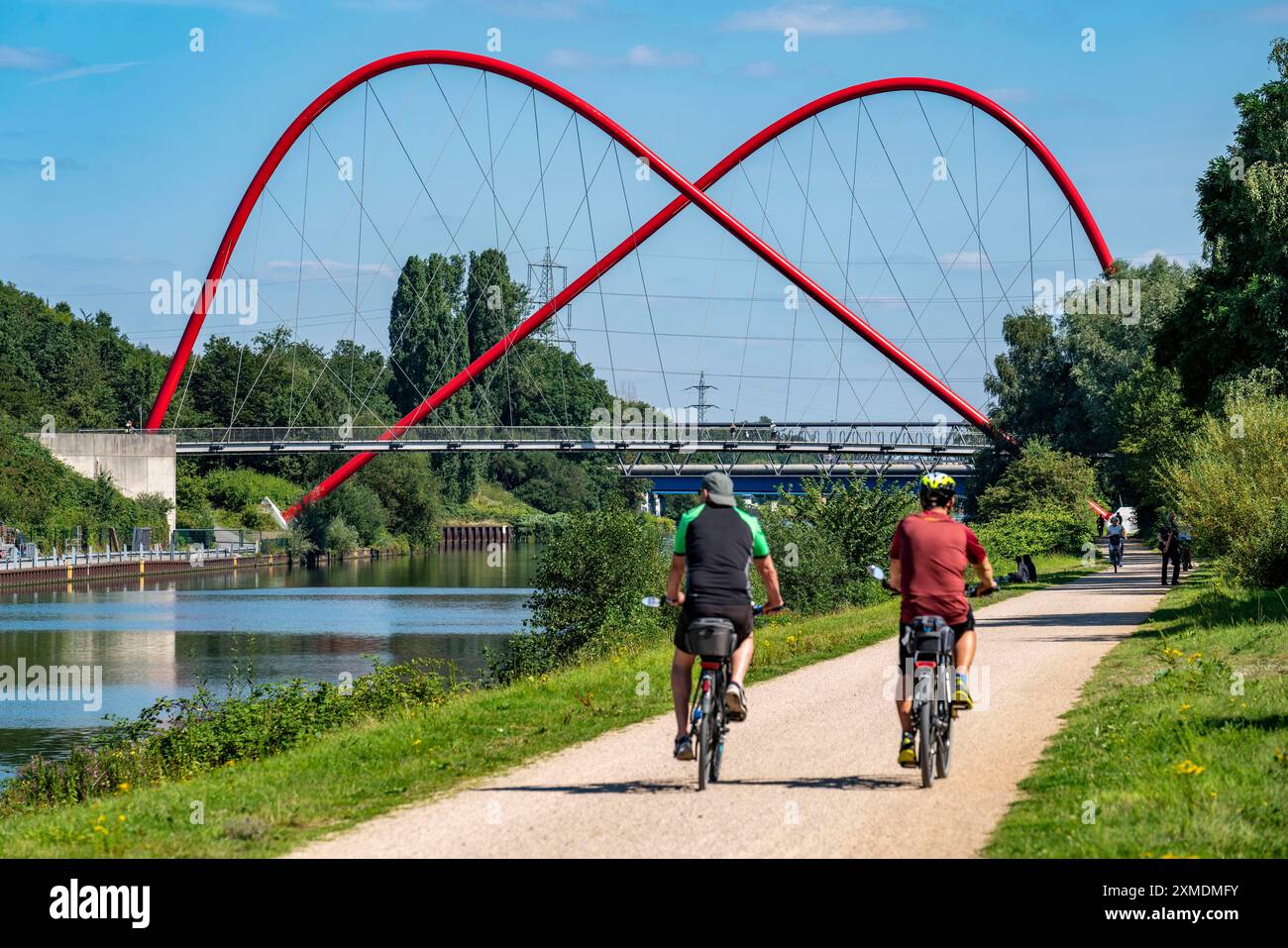 Nordsternpark, former site of the Nordstern colliery, double arch ...
