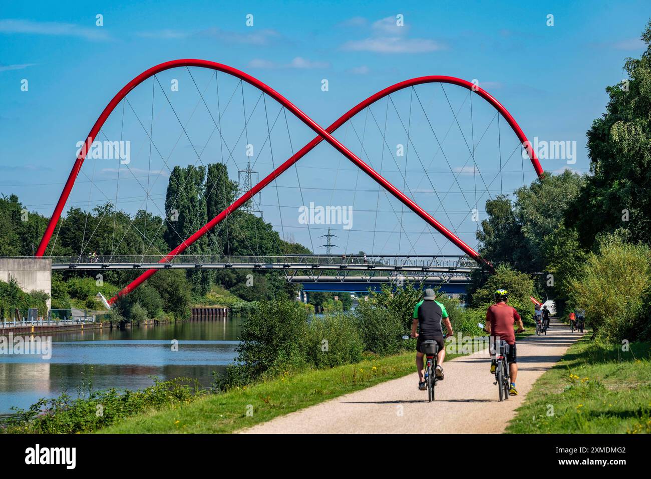 Nordsternpark, former site of the Nordstern colliery, double arch ...
