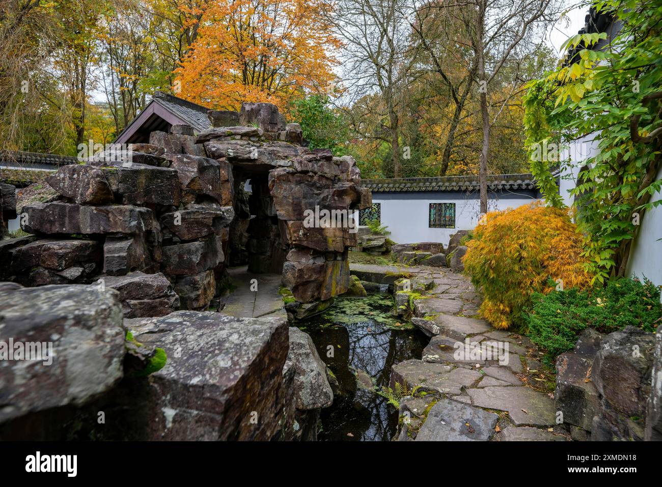 The Botanical Garden of the Ruhr University Bochum, in the district of ...