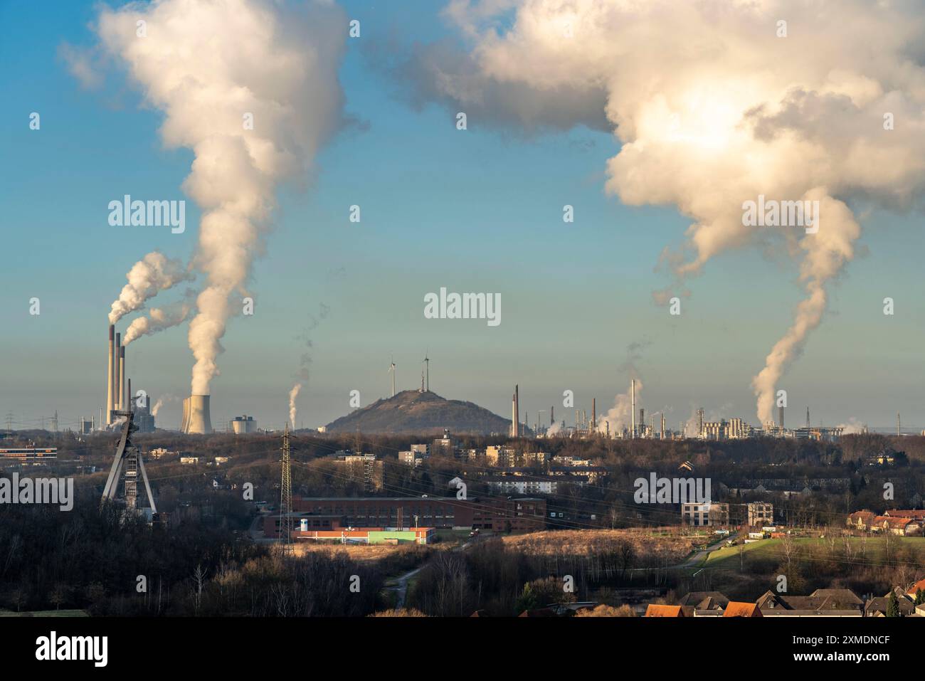 UNIPER coal-fired power plant Gelsenkirchen-Scholven, power plant units ...
